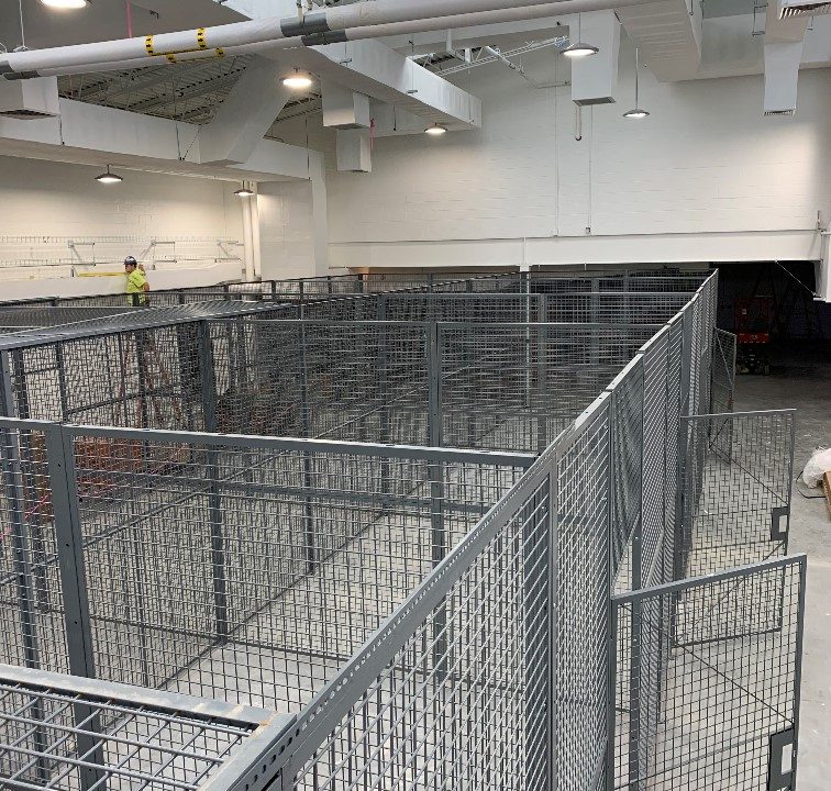 Warehouse Security and Wire Caging, Partitions