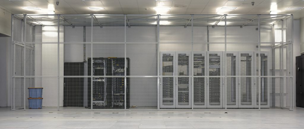 Wire Security Caging for the Water Treatment Facilities | Security Caging