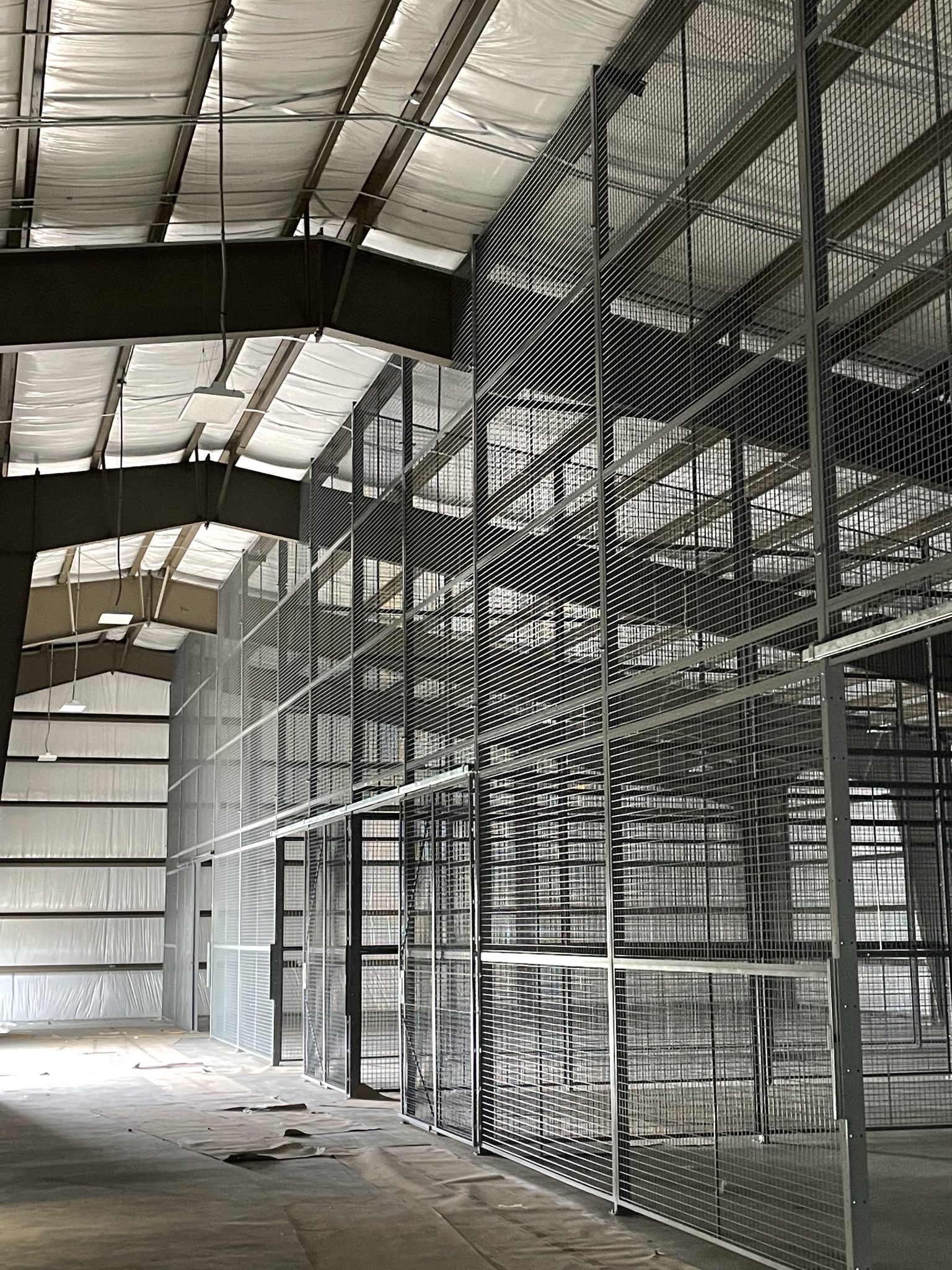 What is an Aerosol Cage? A Safety Wire Mesh Storage Solution. 919-742-3132